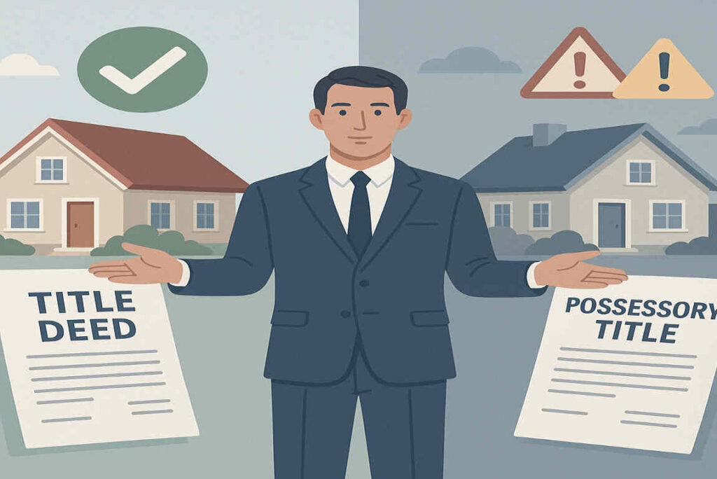 A Guide to Purchasing a Home with Possessory Title - how shine home